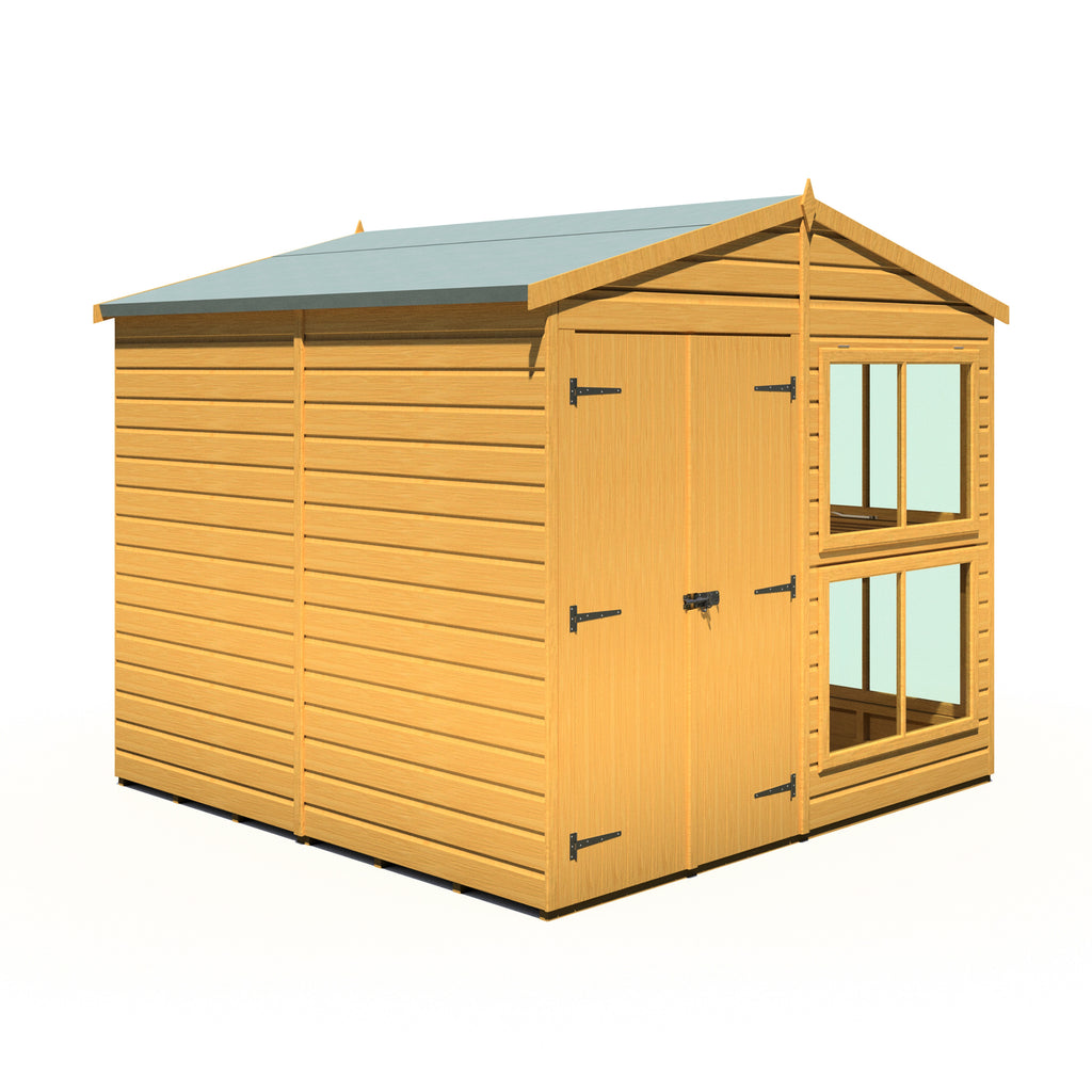 Sun Hut Potting Shed 8' x 8' – UK Sheds Online