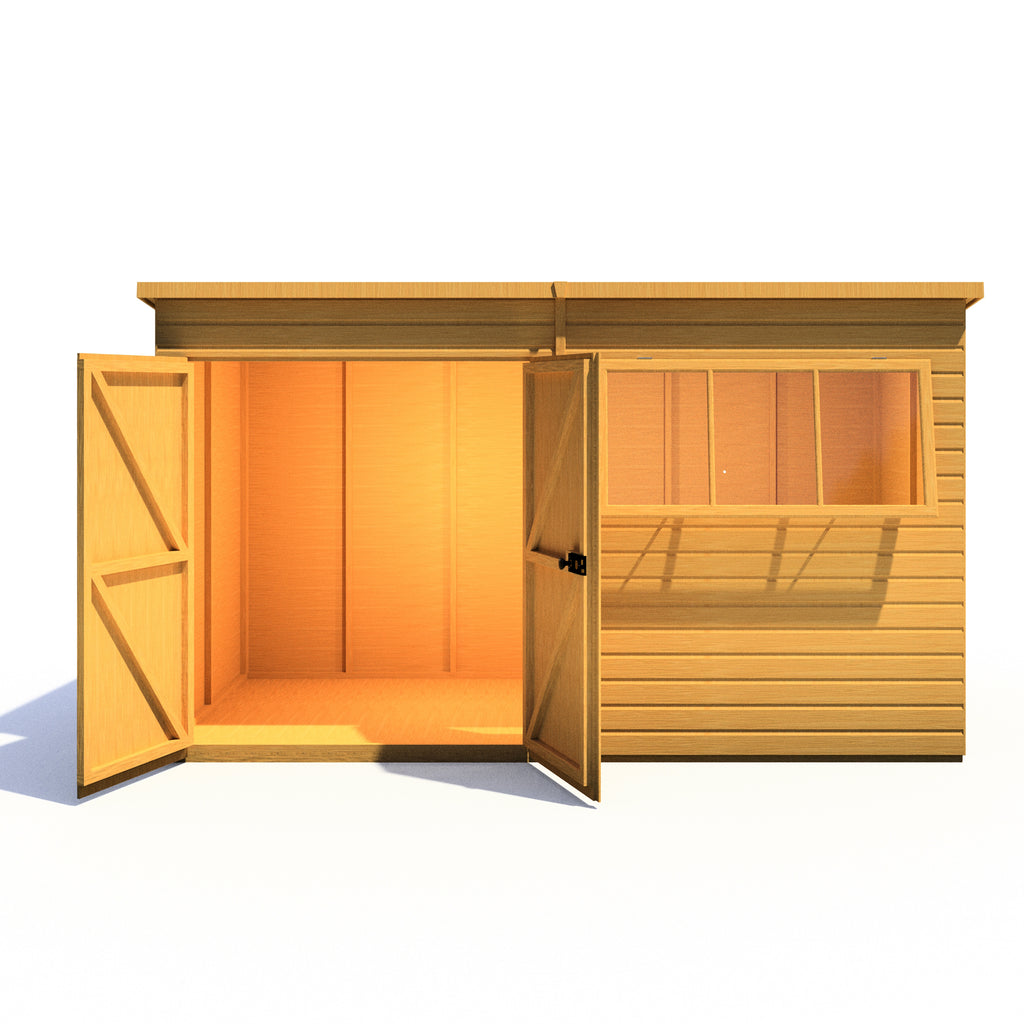 Ranger (12' x 6') Professional Storage Shed – UK Sheds Online